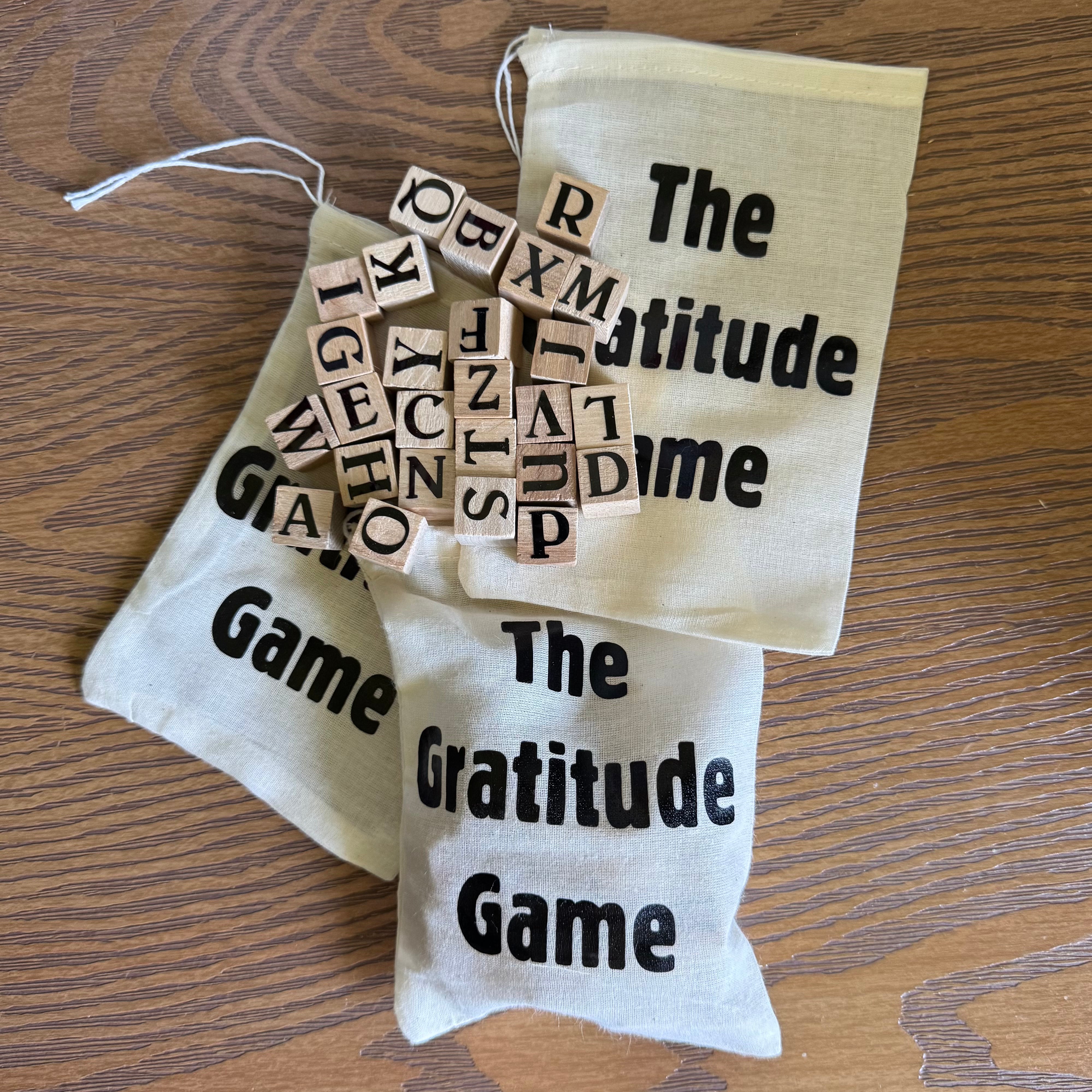 The Gratitude Game Alphabet Blocks – Crafted by Bear